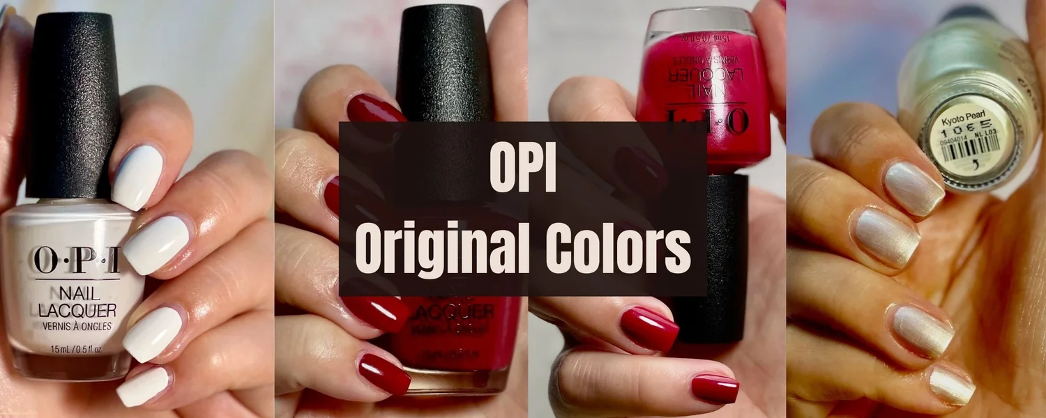Timeless OPI Original Colors: Classic 1989–1999 Shades