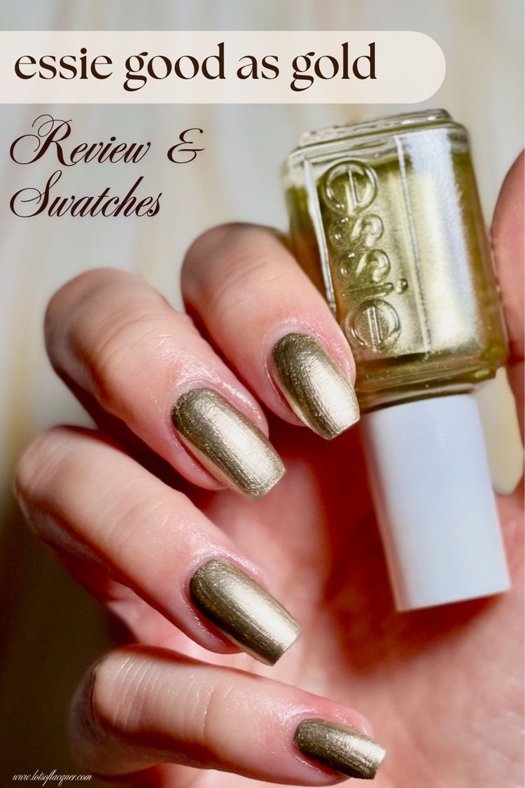 essie good as gold Review and Swatches