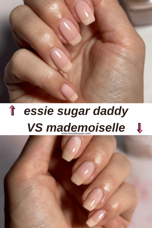 essie sugar daddy Swatches + Comparisons