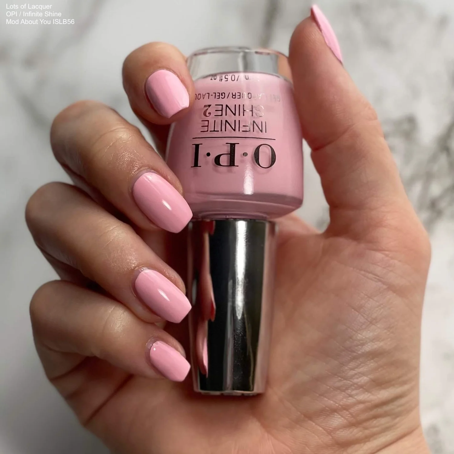 OPI Bubble Bath VS Mod About You