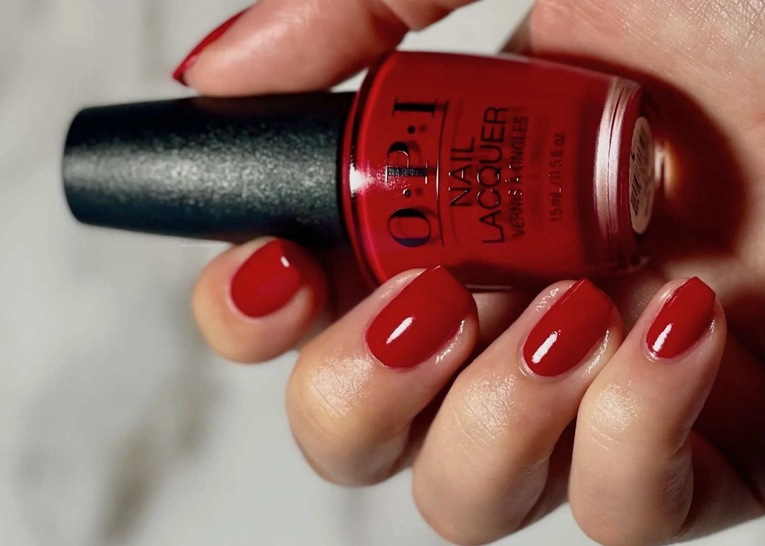 Nail Colors Similar To OPI Big Apple Red