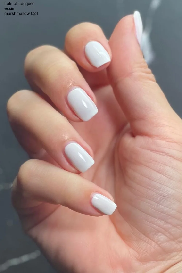 Milky White Nail Polish