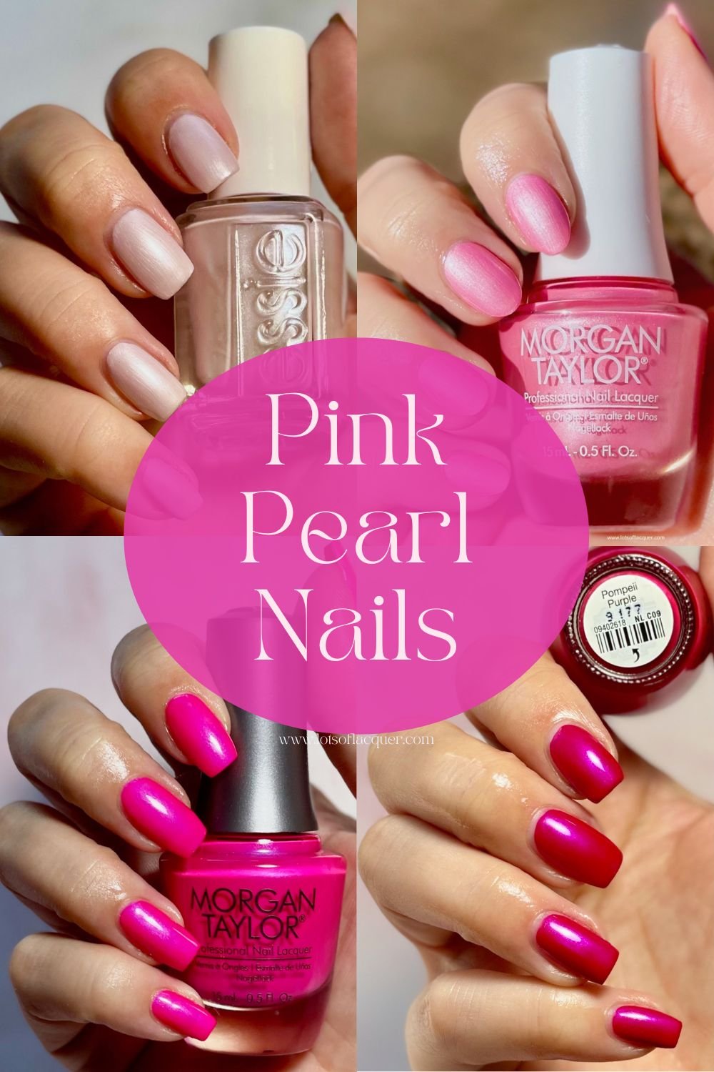 Pink Pearl Nail Polish