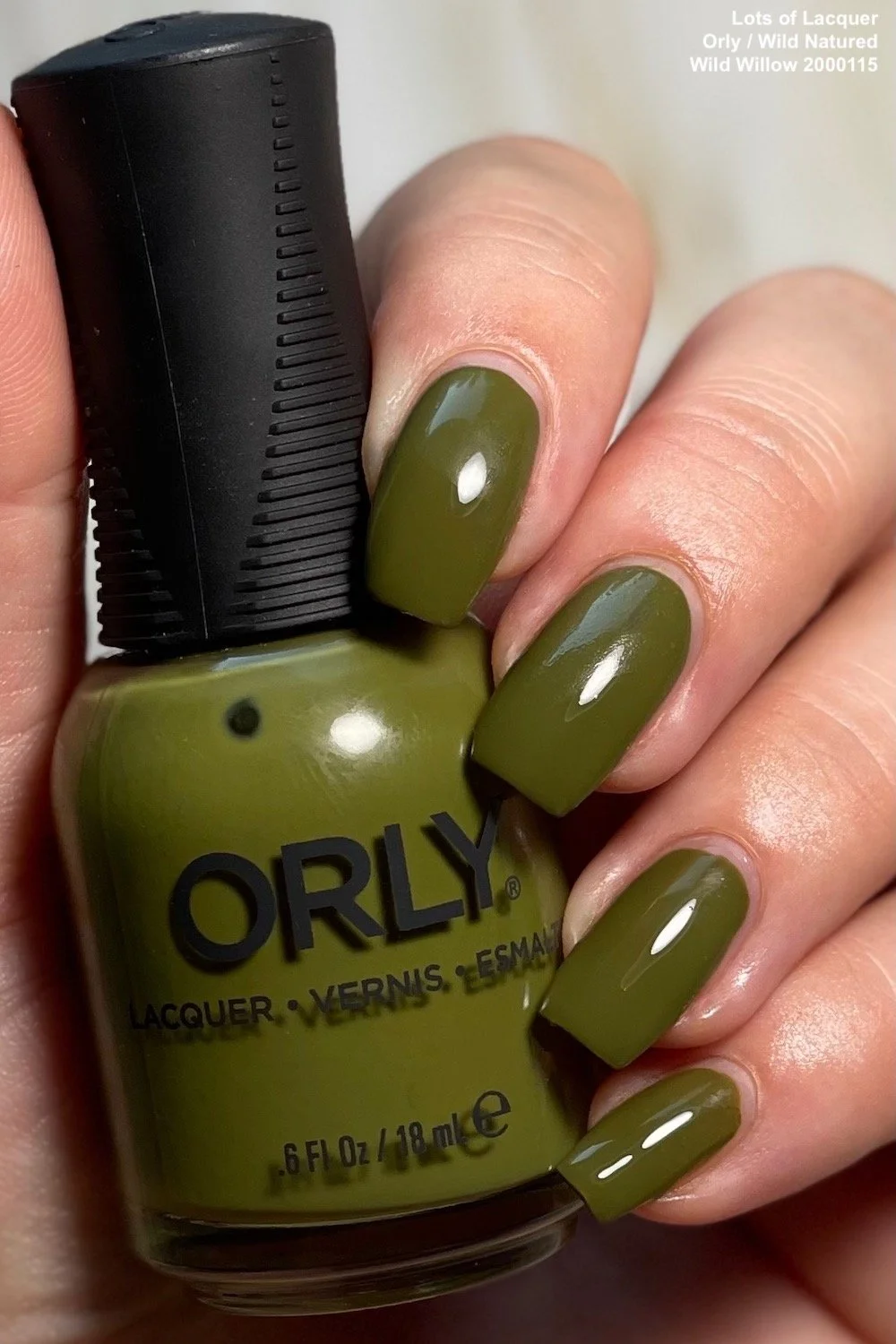 Olive Green Nails — Lots of Lacquer
