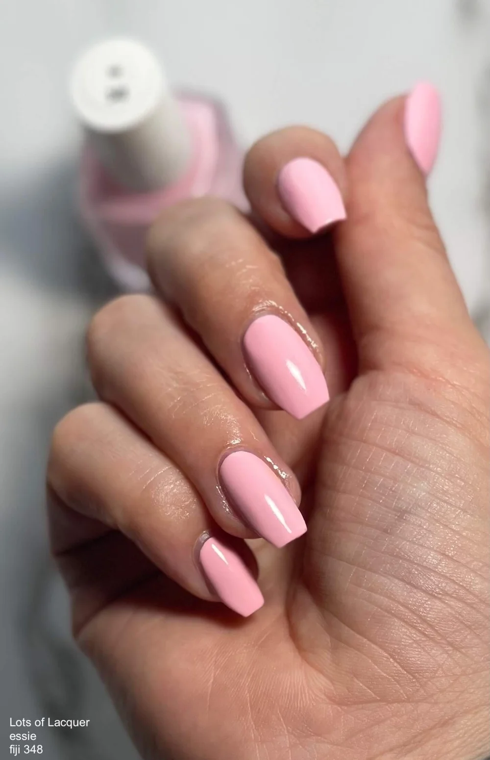 essie ballet slippers VS fiji