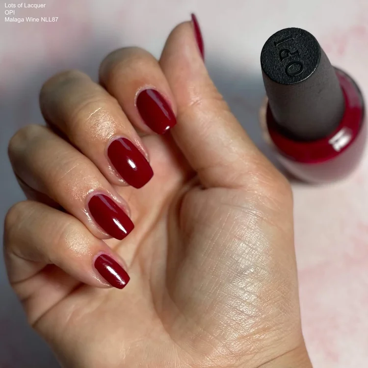 OPI Red Nail Polish — Lots of Lacquer