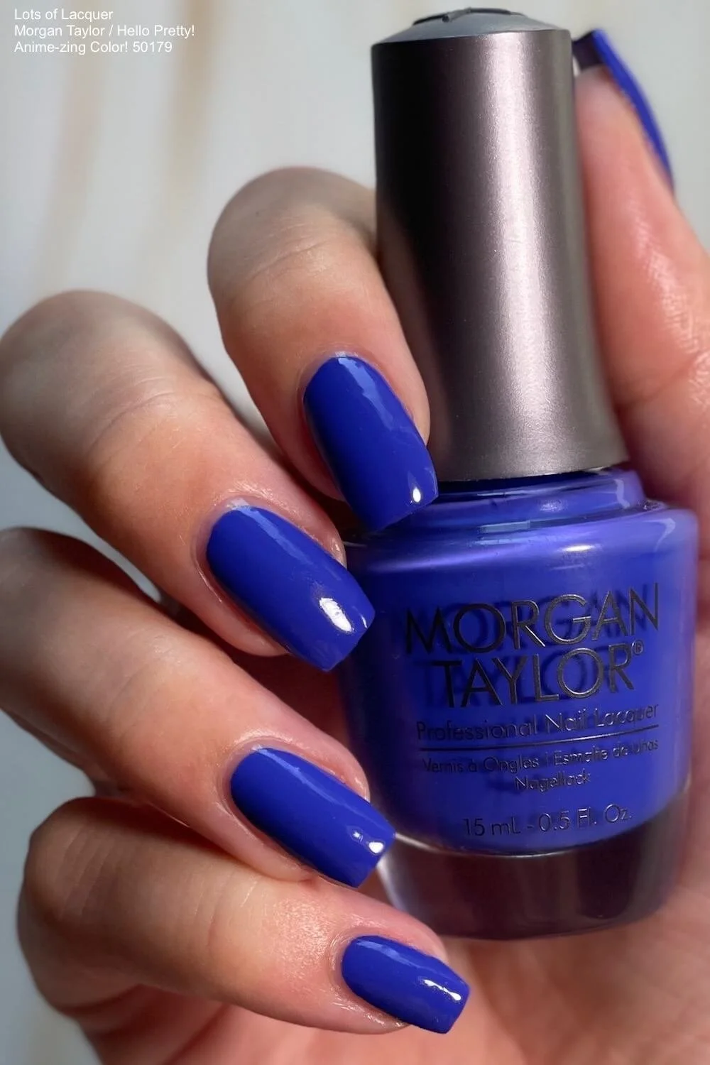 Cobalt Blue Nails — Lots of Lacquer