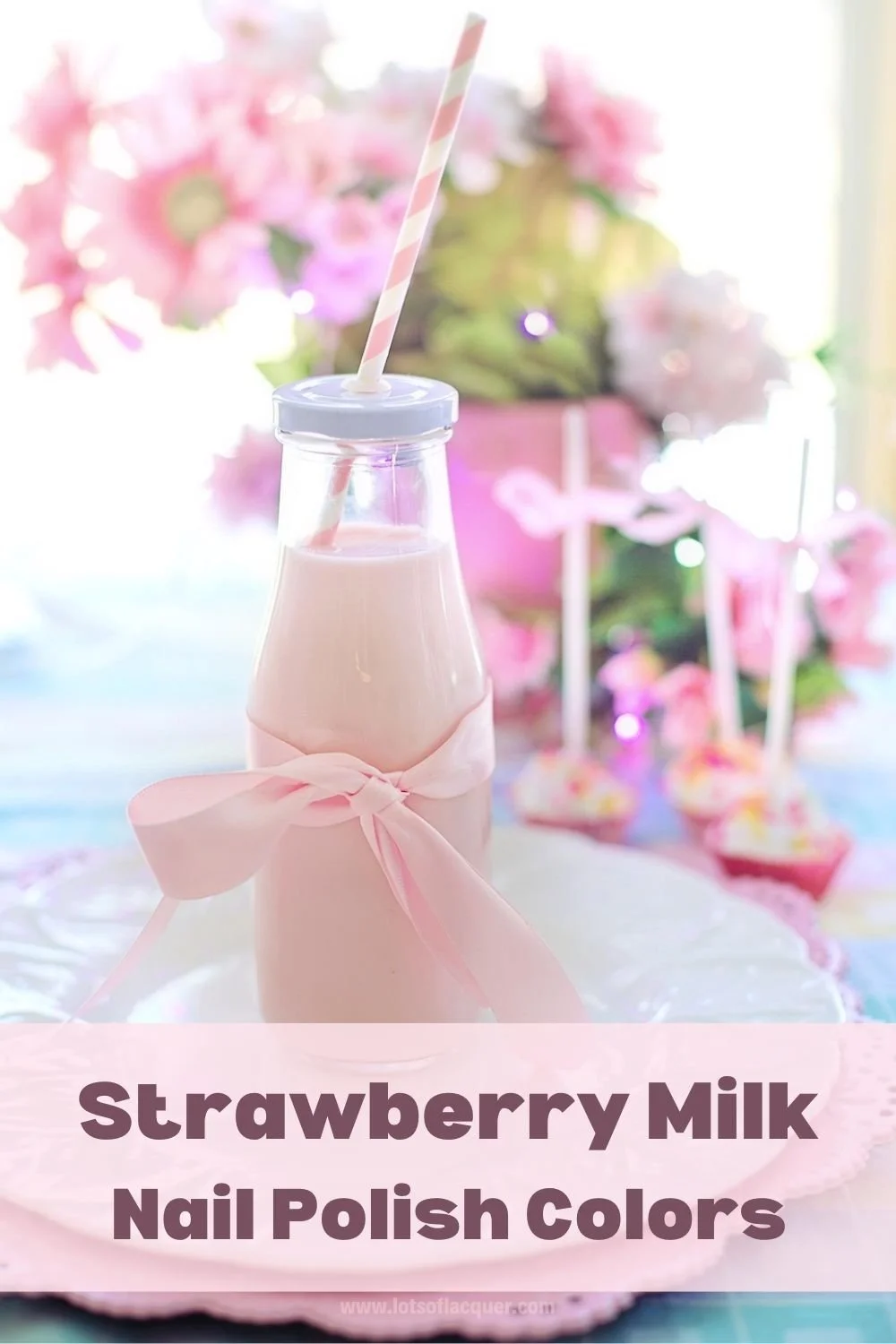 Strawberry Milk Nail Polish Colors