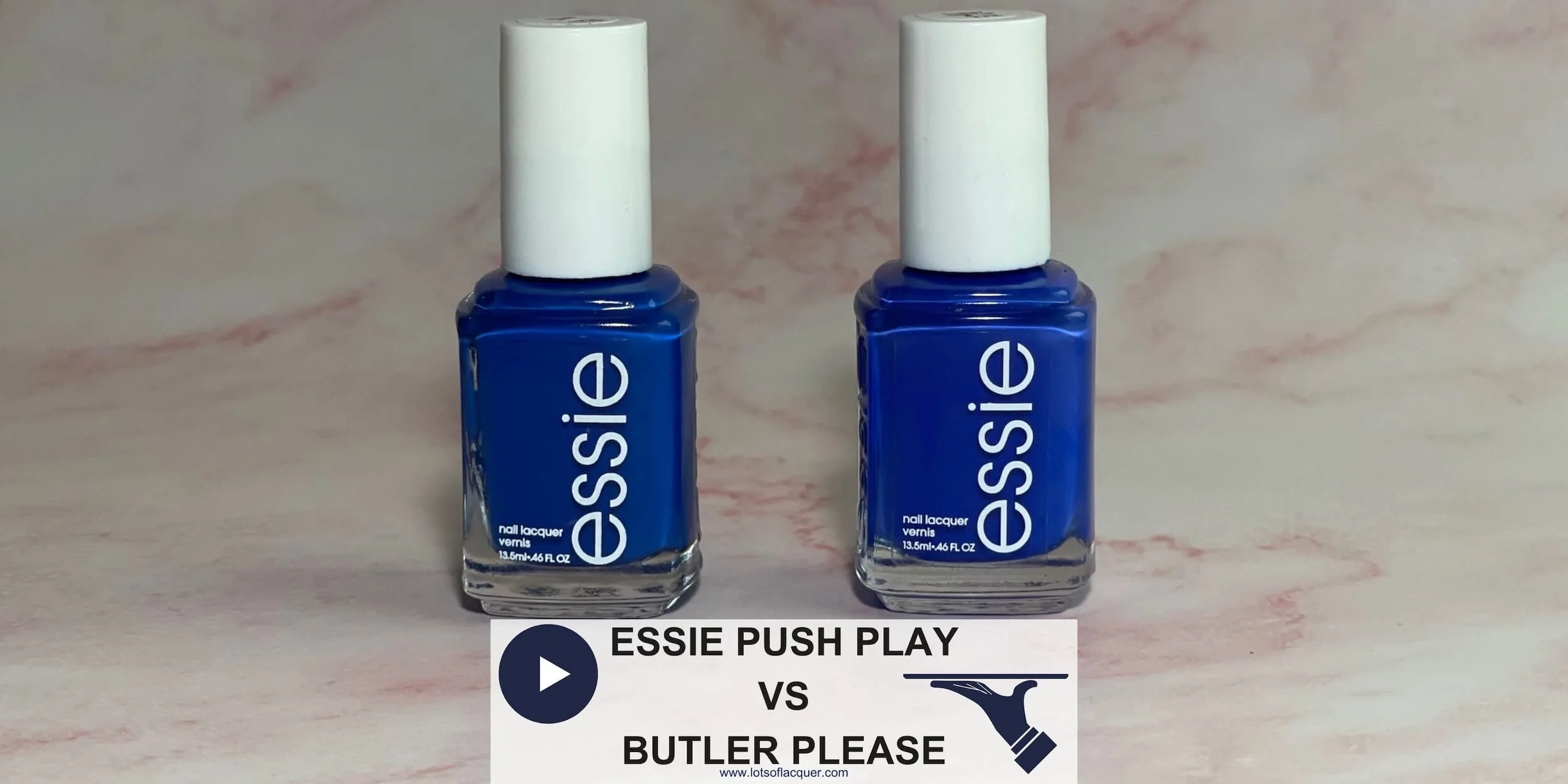 essie push play VS butler please