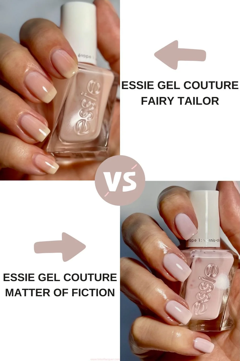 essie gel couture fairy tailor Comparisons