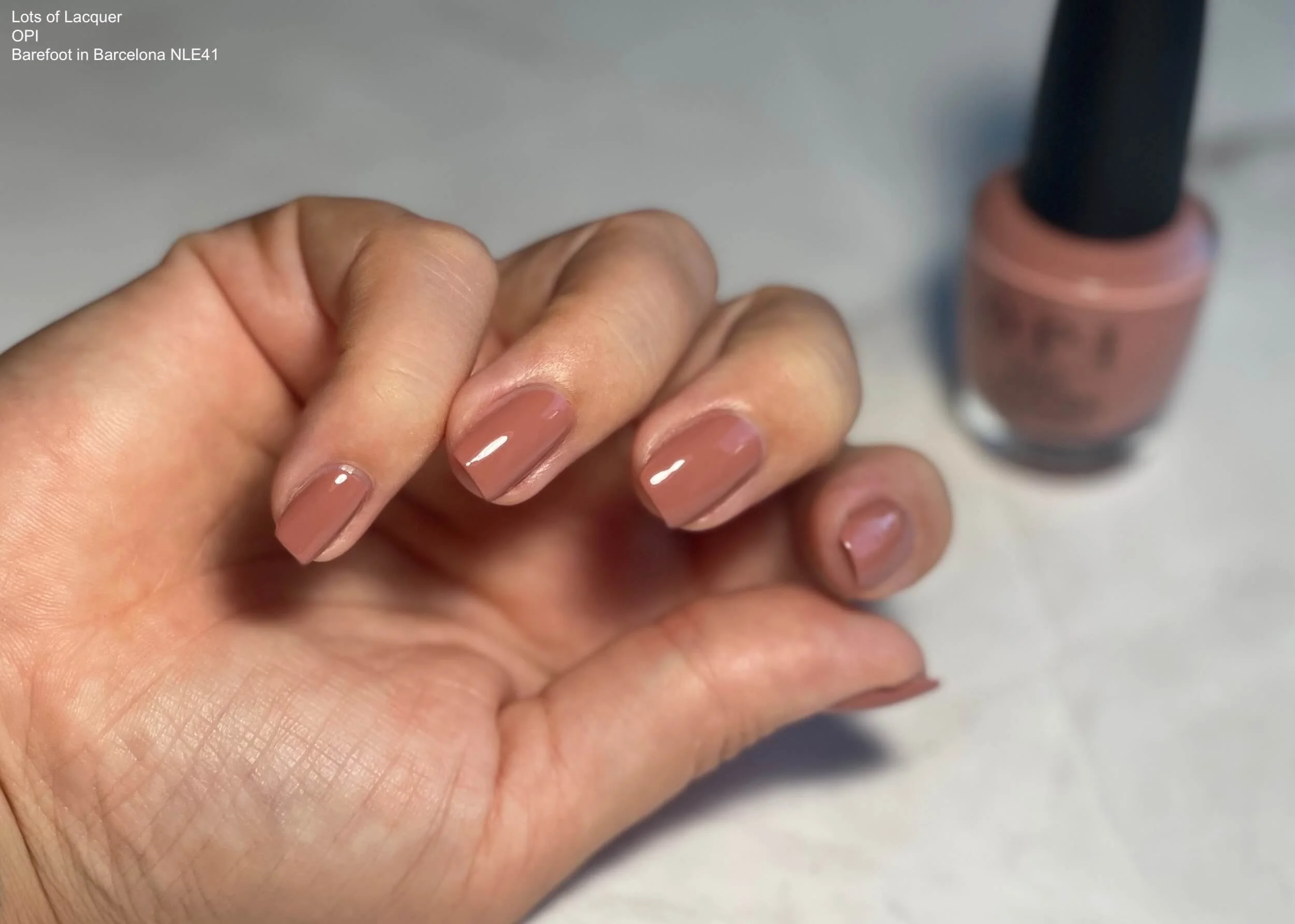 OPI Barefoot in Barcelona Review + Swatches — Lots of Lacquer