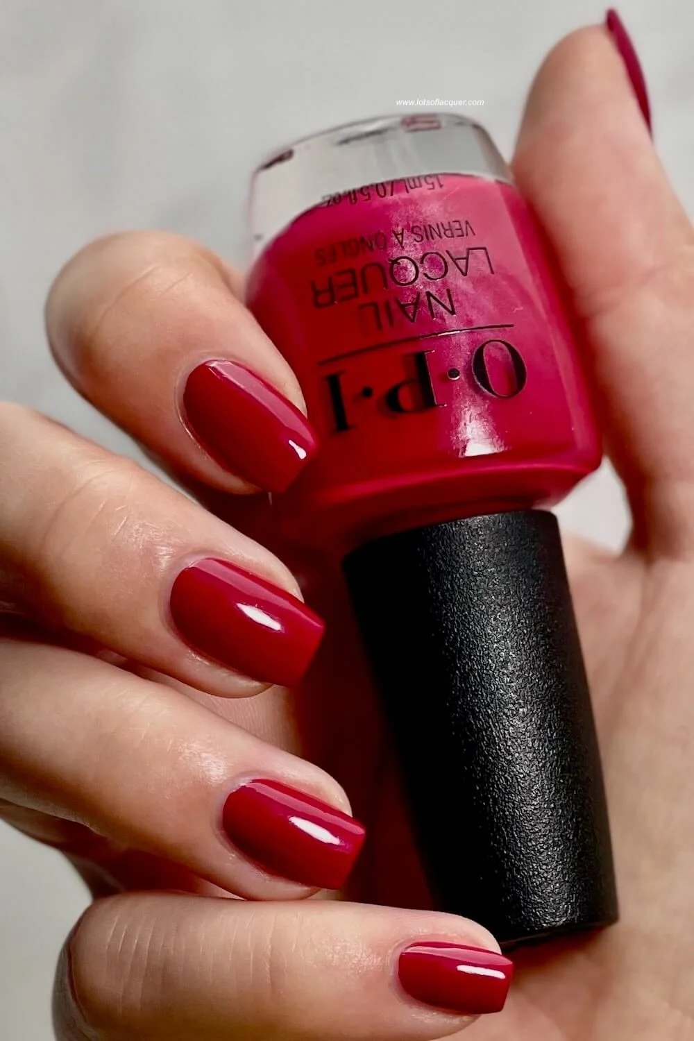 OPI Comparisons: OPI Red