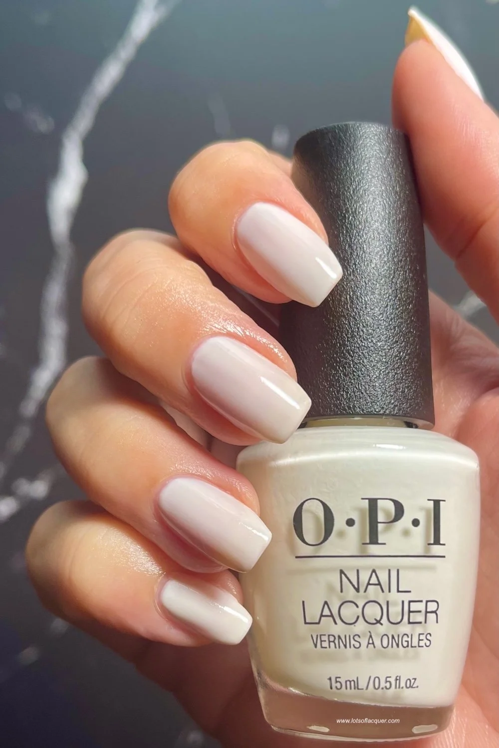 OPI White Nail Polishes — Lots of Lacquer