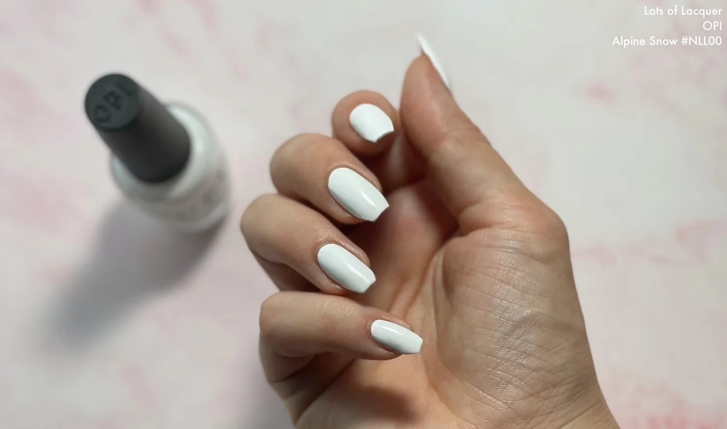 OPI Alpine Snow Review