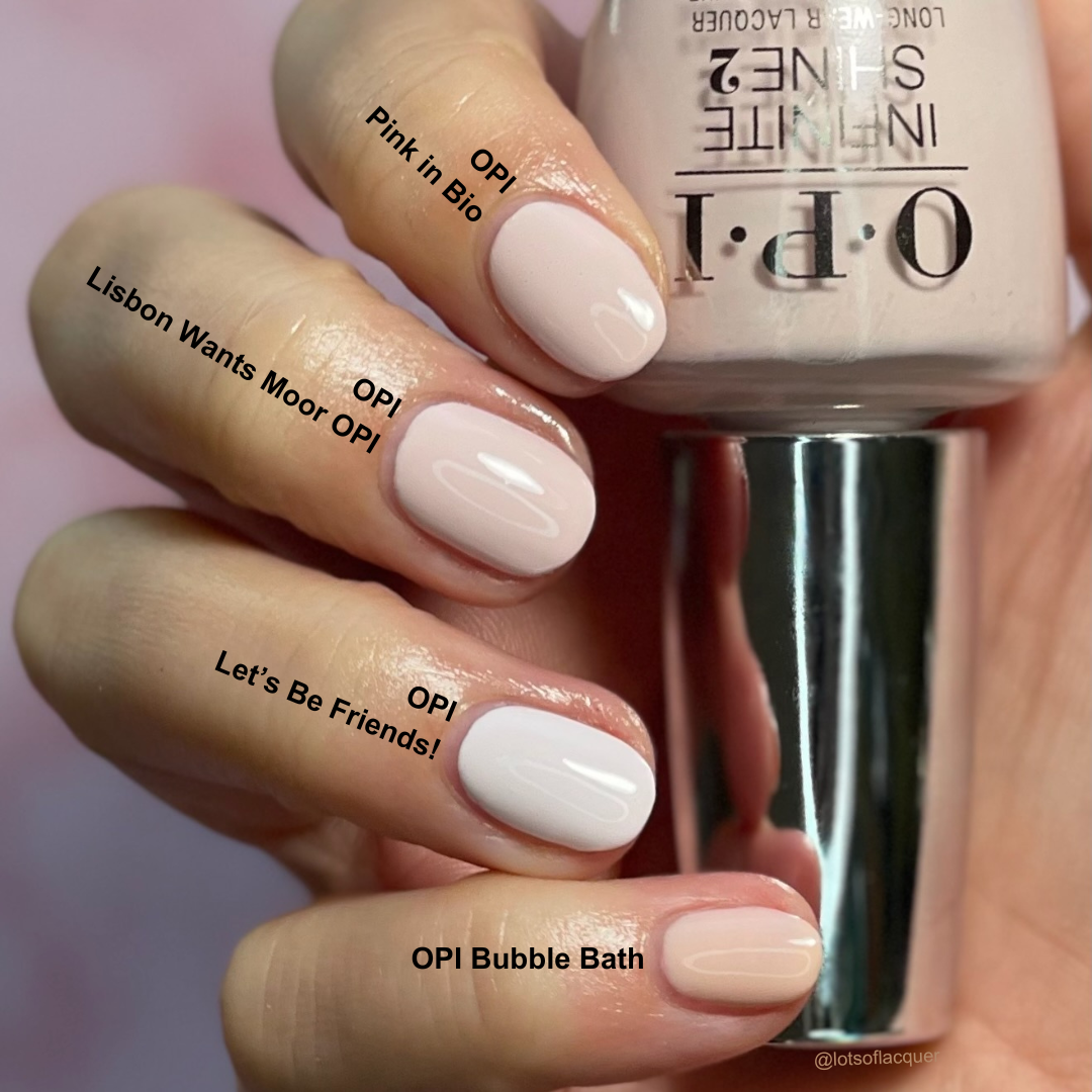 OPI Pink In Bio Swatches & Comparisons