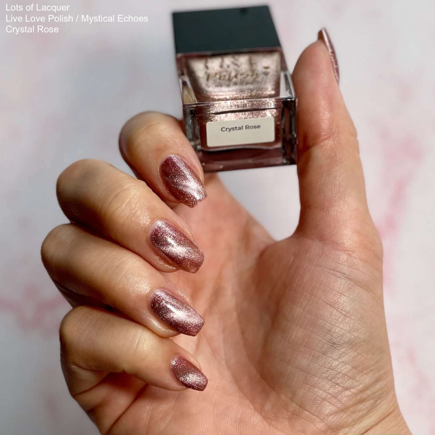 Rose Gold Nails — Lots of Lacquer