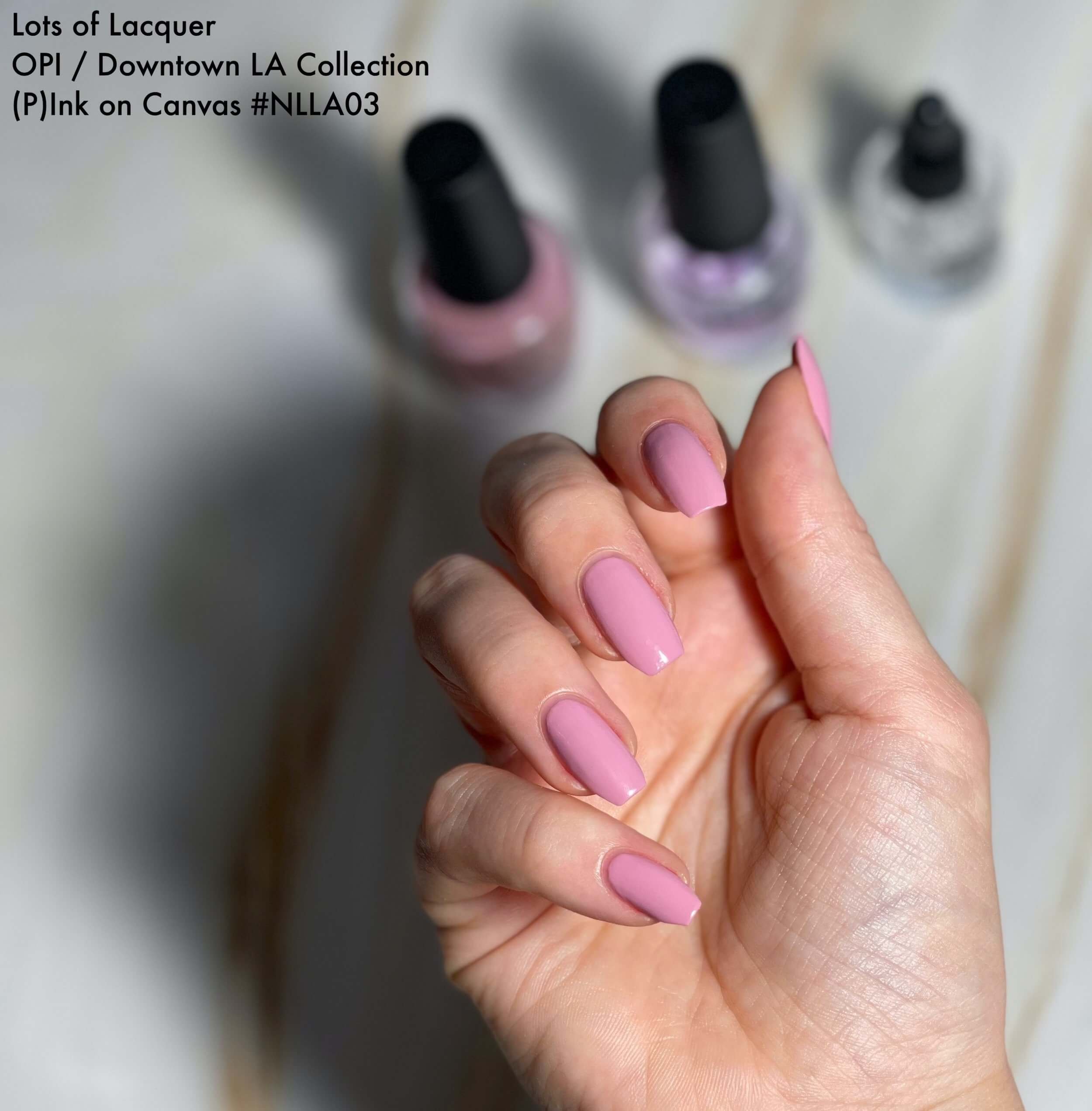 OPI (P)Ink on Canvas Review — Lots of Lacquer