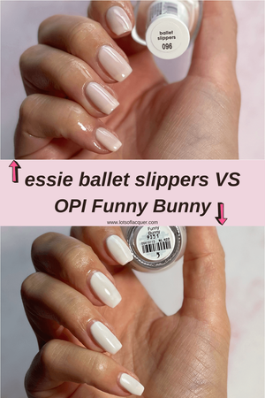 essie ballet slippers Comparisons