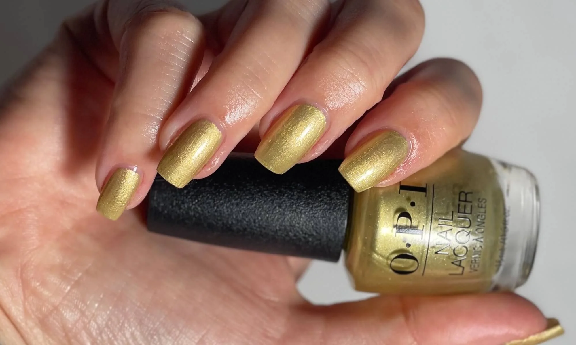 Gold Nail Polish Opi