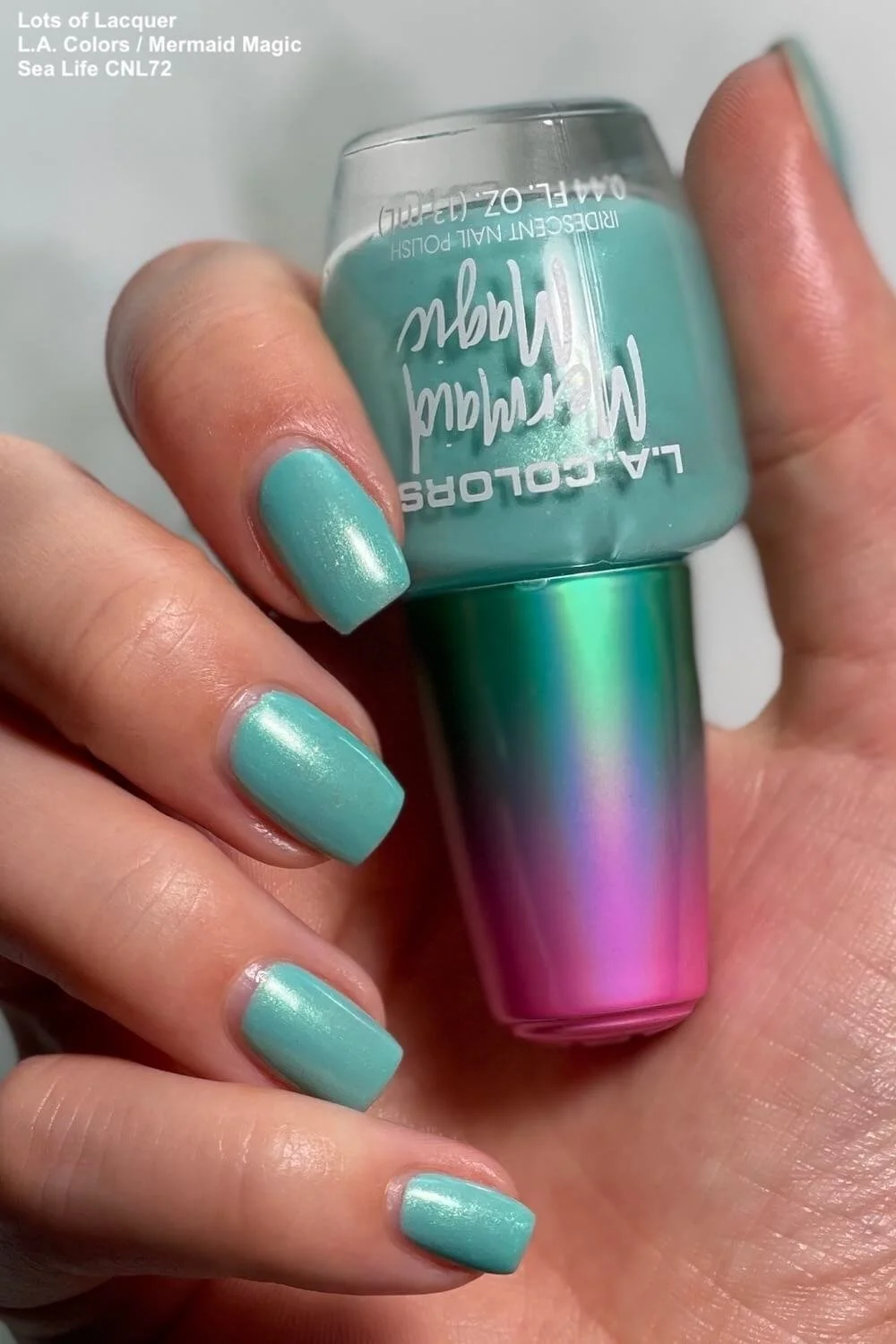 L.A. Colors Mermaid Magic Swatches