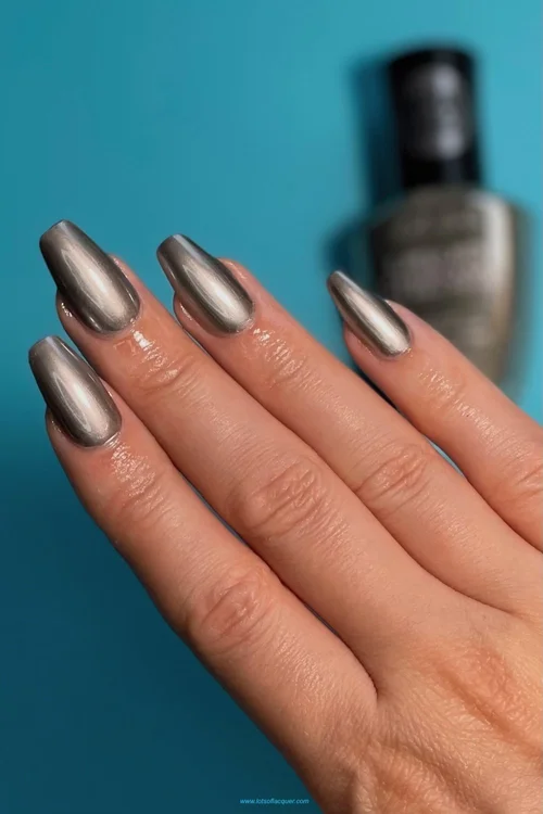 Silver Nail Polish Swatches: Must-Have Metallic Shades
