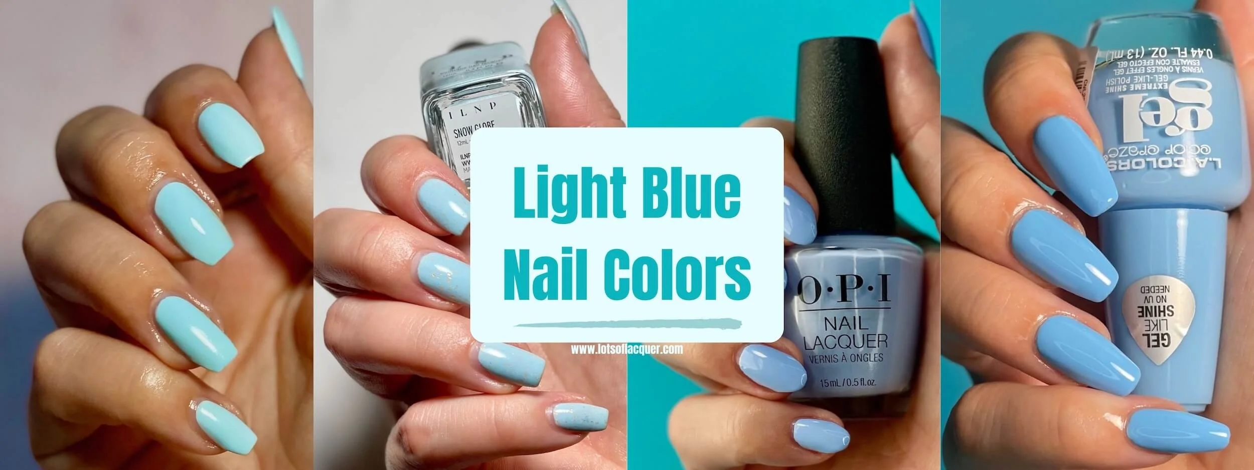Fresh & Beautiful Light Blue Nail Ideas