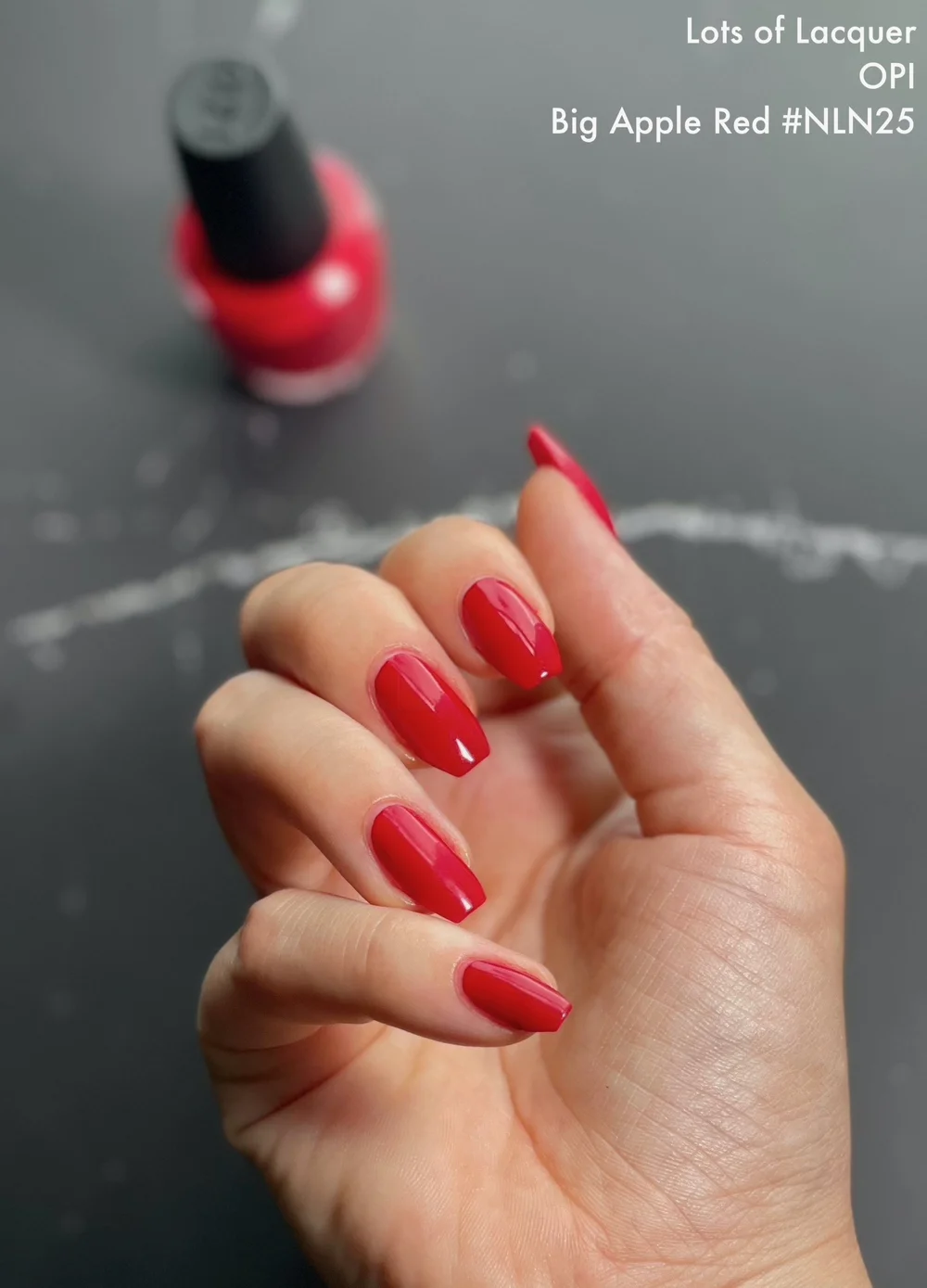 OPI Big Apple Red Review