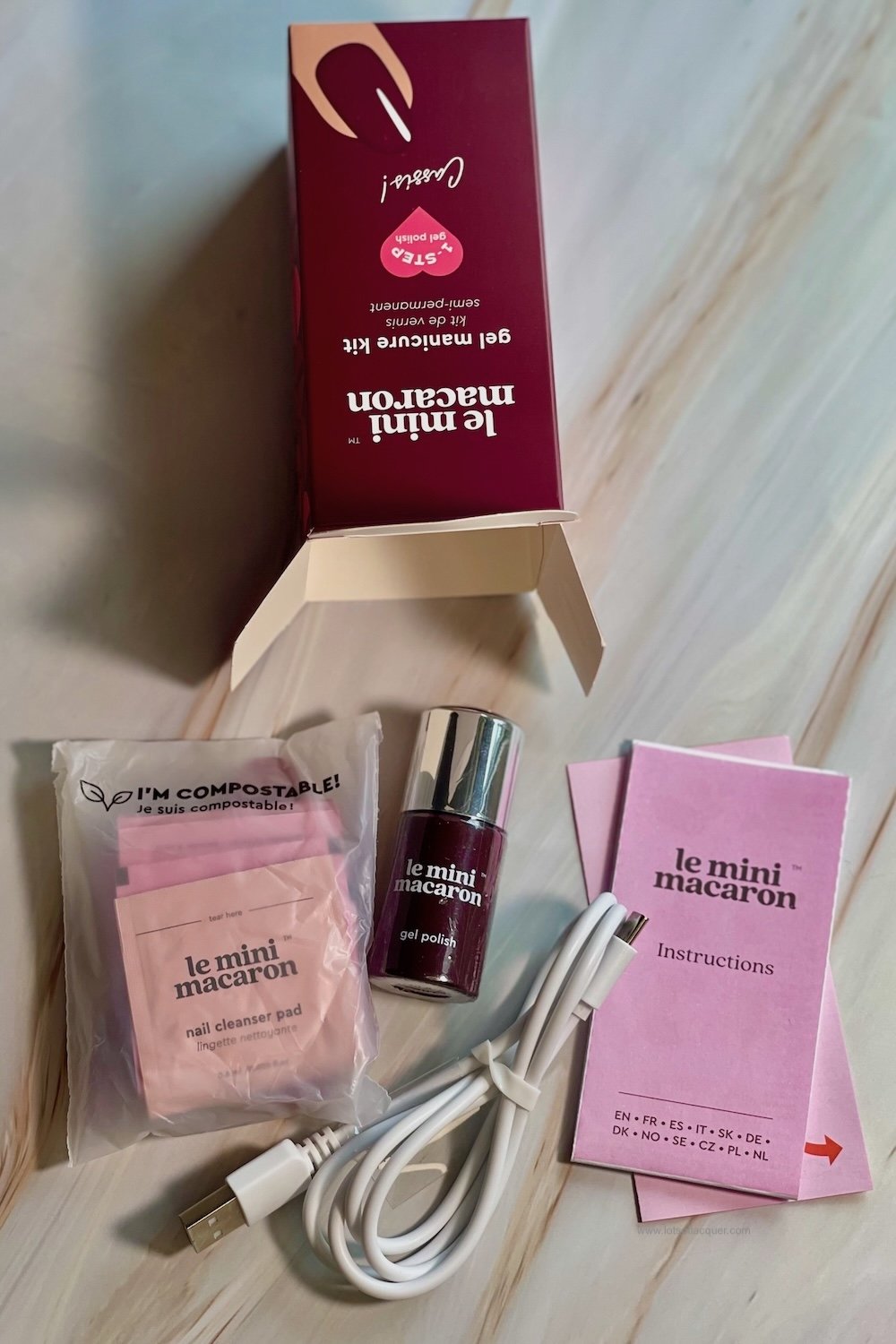 Le Mini Macaron Gel Manicure Kit Review