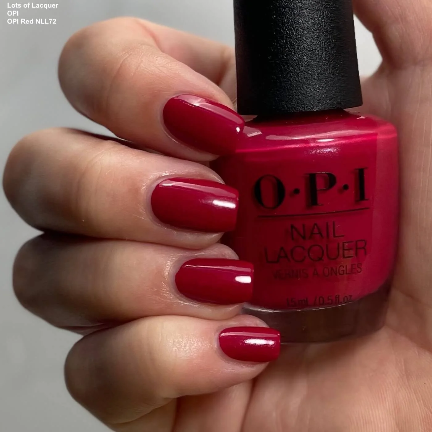 OPI Red Review + Comparisons