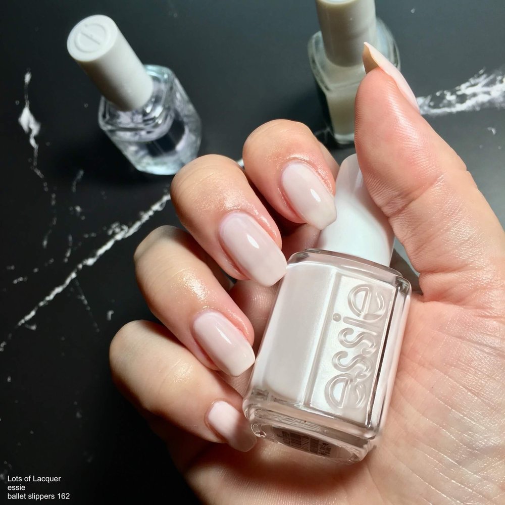 essie ballet slippers VS fiji
