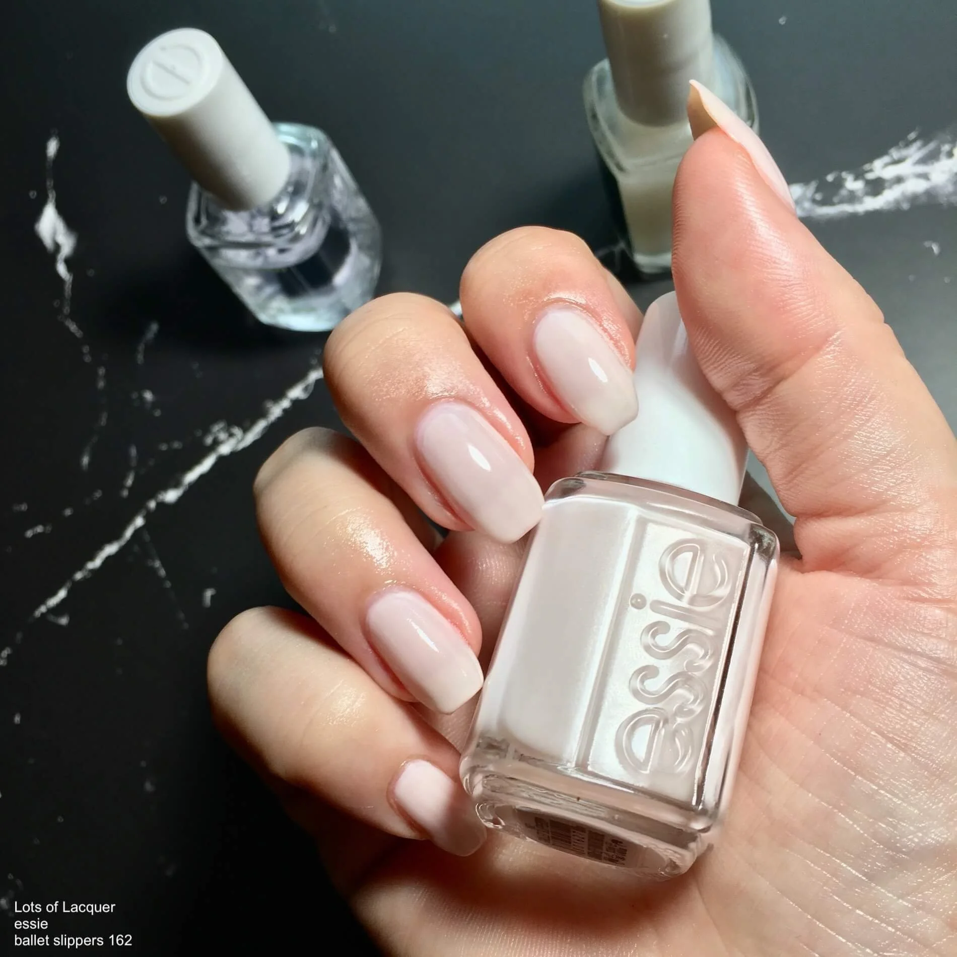 essie ballet slippers VS fiji