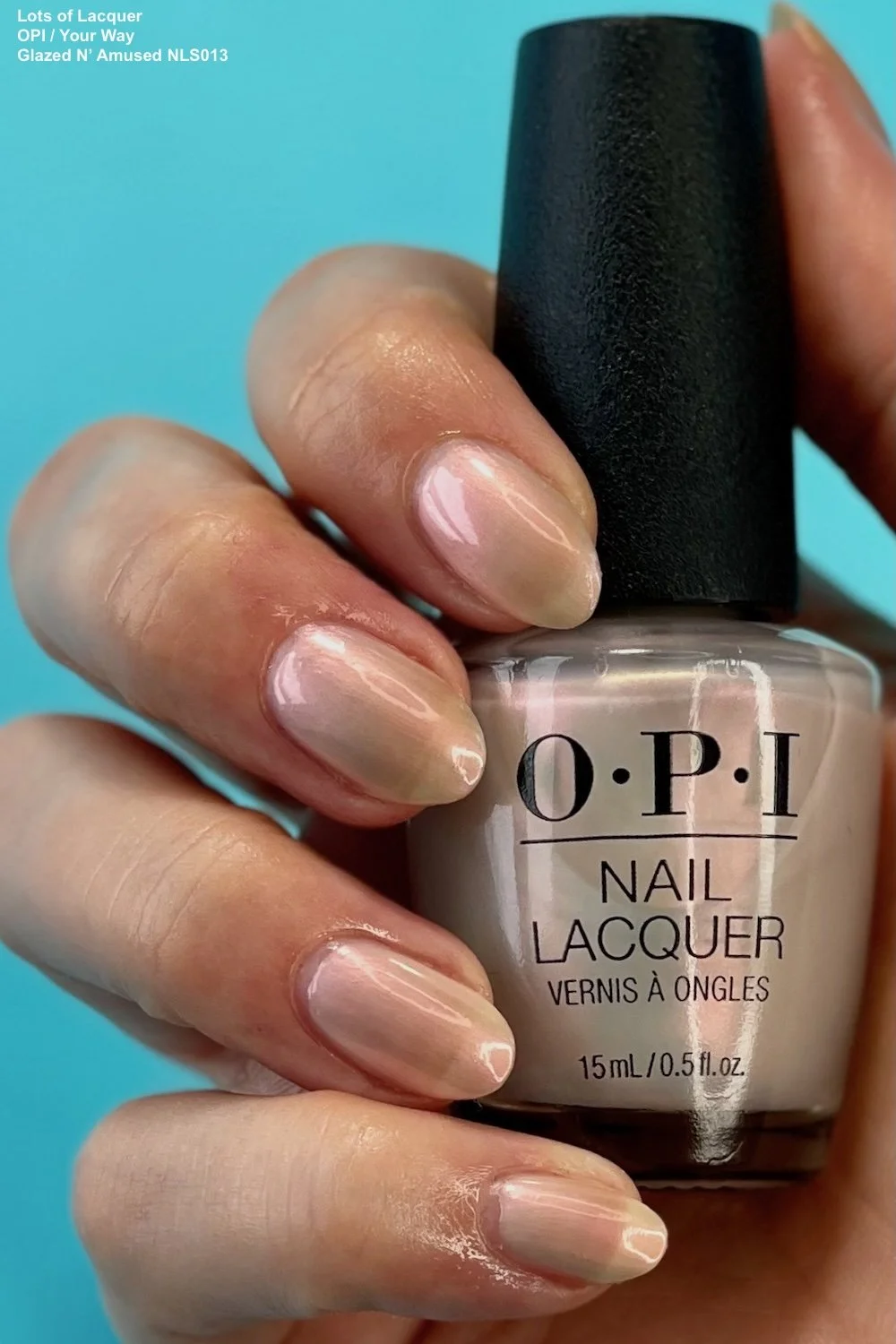 OPI Glazed N' Amused Nail Polish Swatches