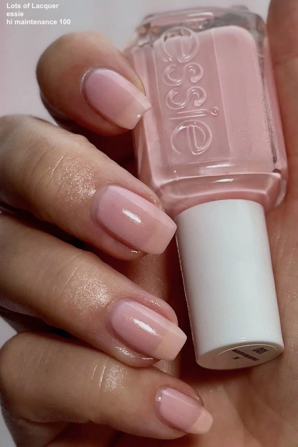 essie ballet slippers VS hi maintenance
