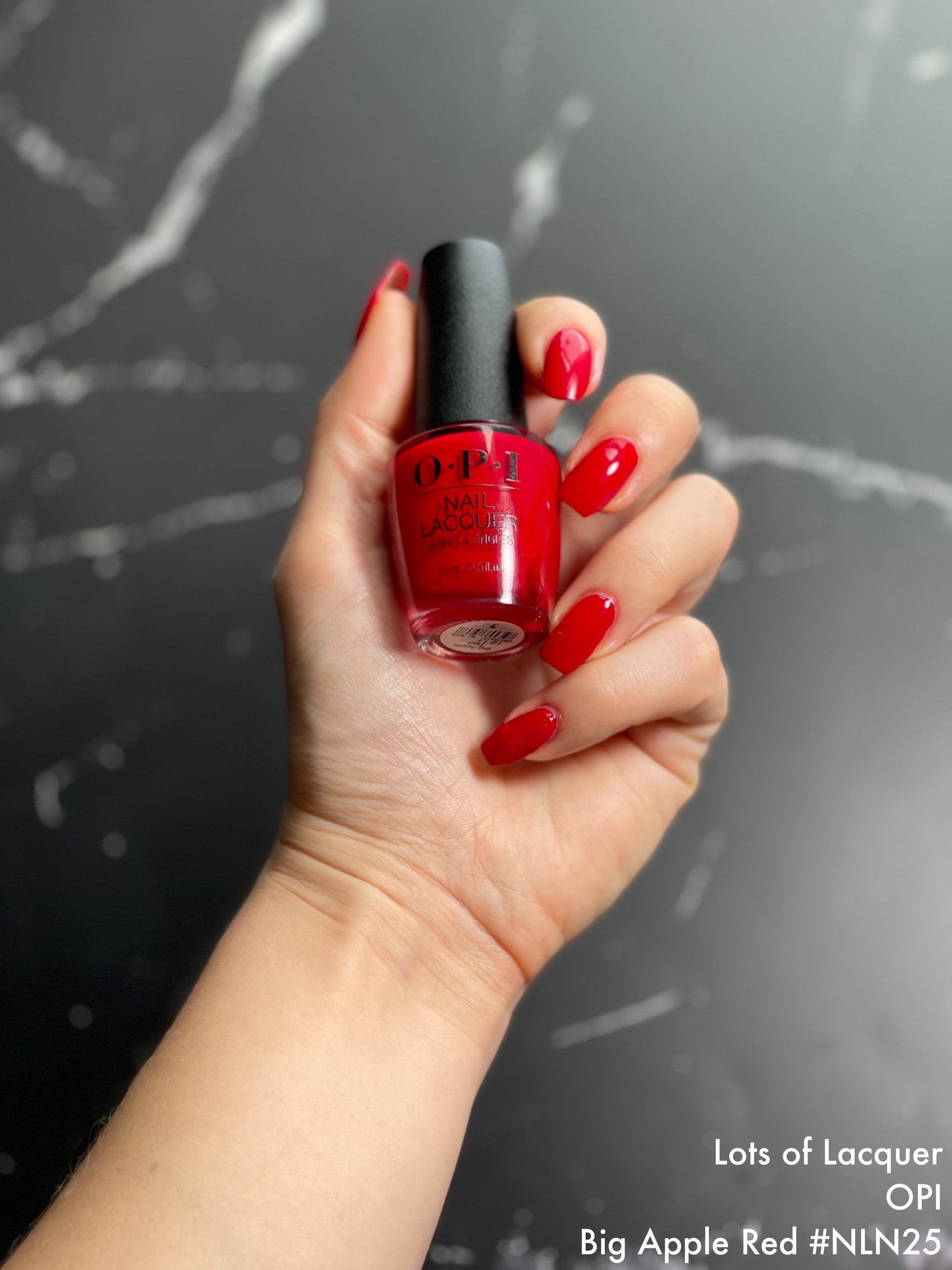 OPI Big Apple Red Review