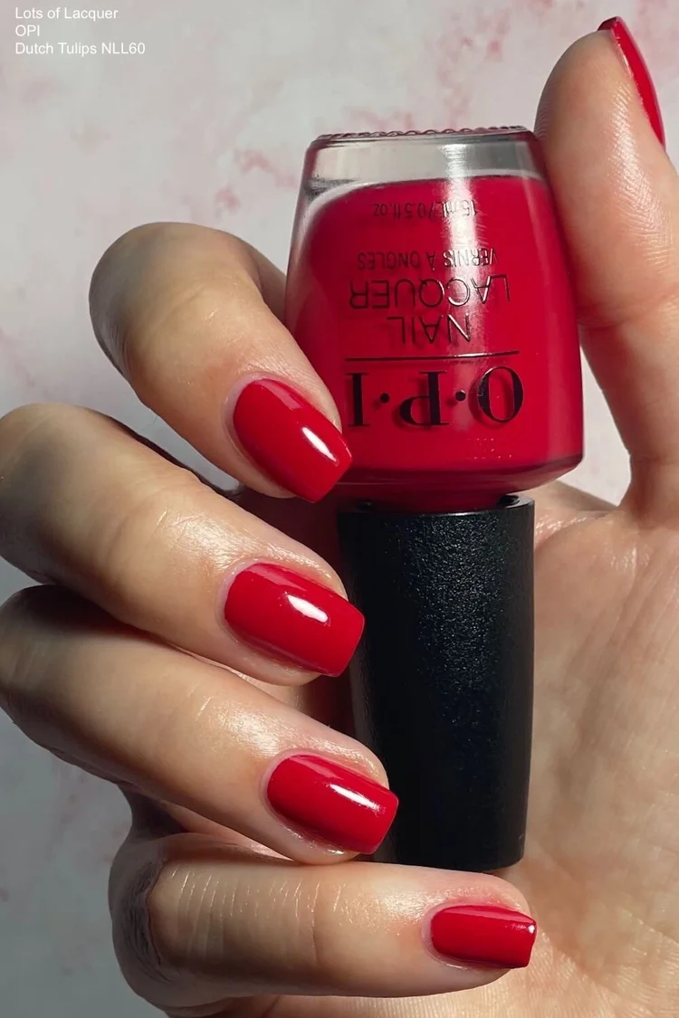 OPI Dutch Tulips Swatches + Comparisons