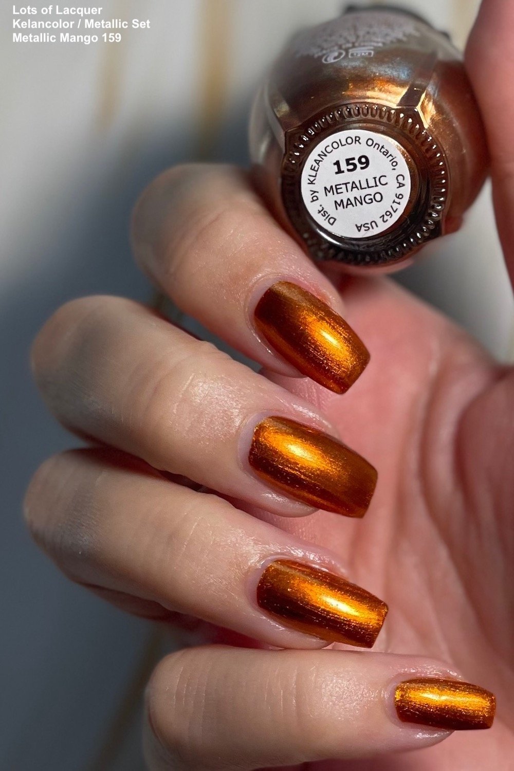 Opi Light Orange Nail Polish