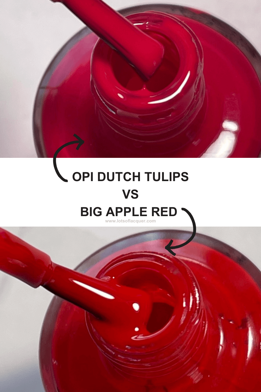 OPI Dutch Tulips Swatches + Comparisons — Lots of Lacquer