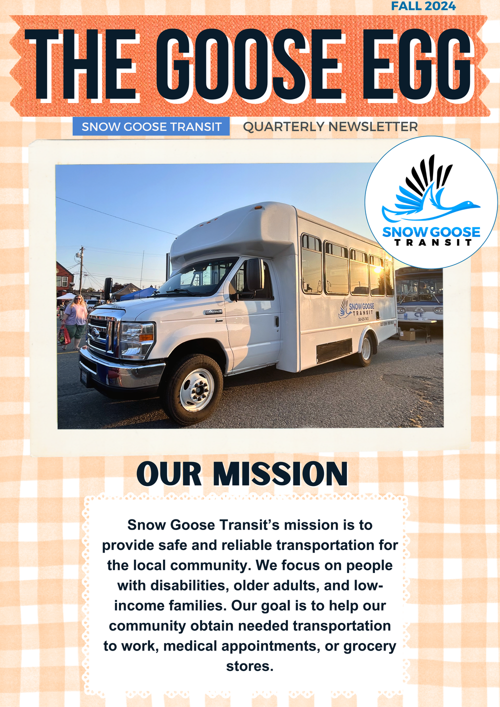 The Goose Egg Fall 2024 — Snow Goose Transit
