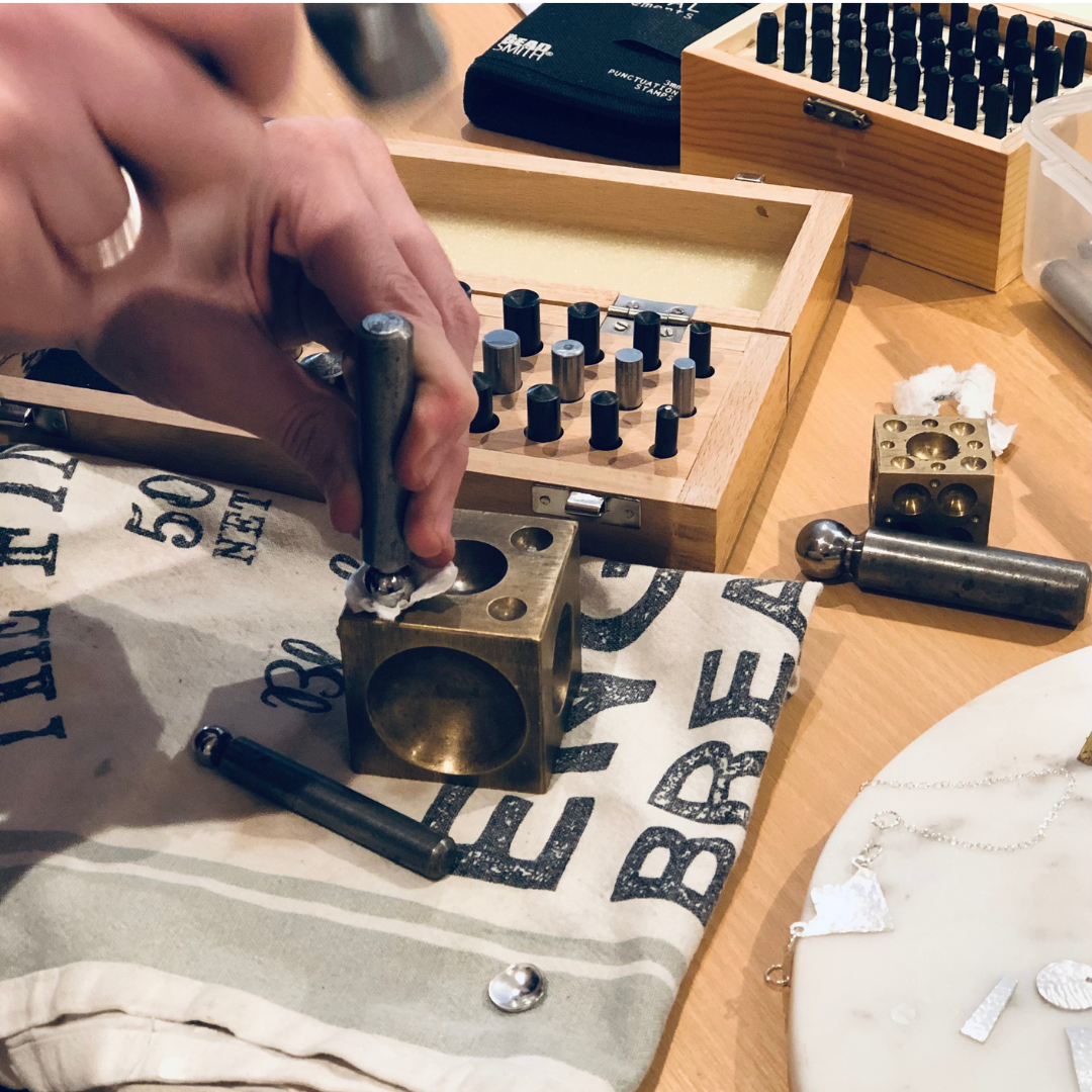 silver making jewellery classes and jewellery store — East Nook Studio