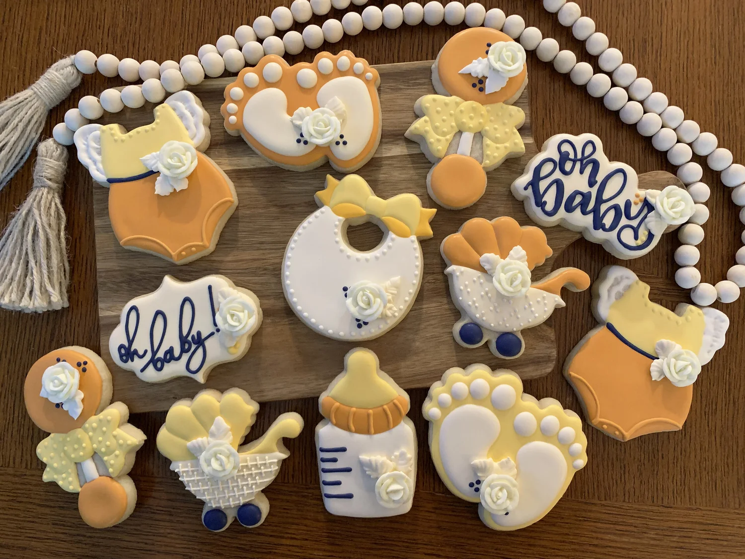 Baby Shower Cookies Boy