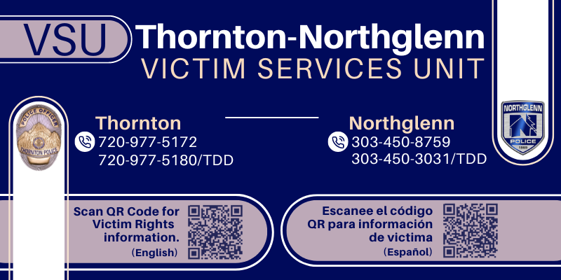 Victim Services — Thornton Police Department