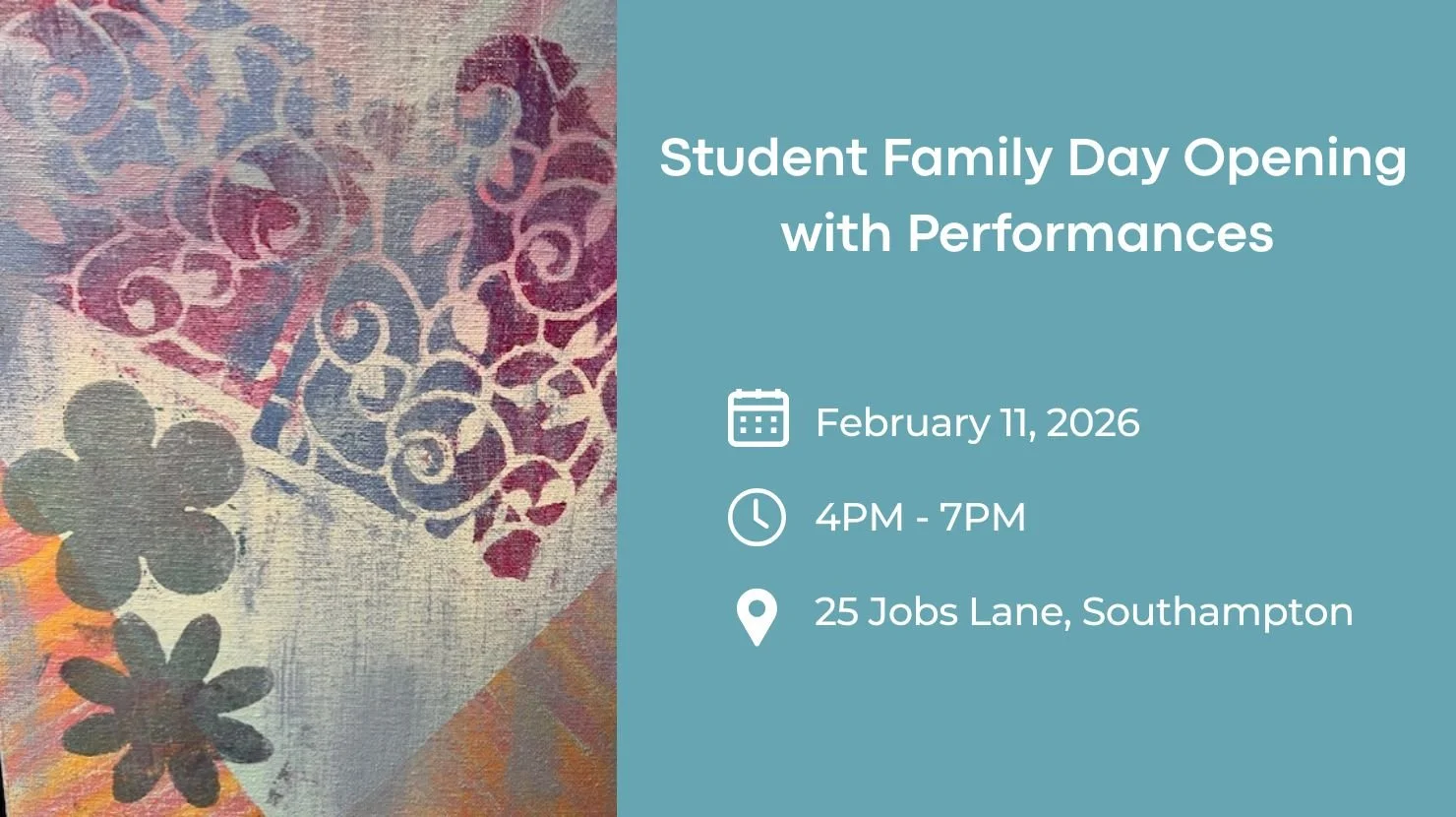 First Light: Student Family Opening Reception with performances ...