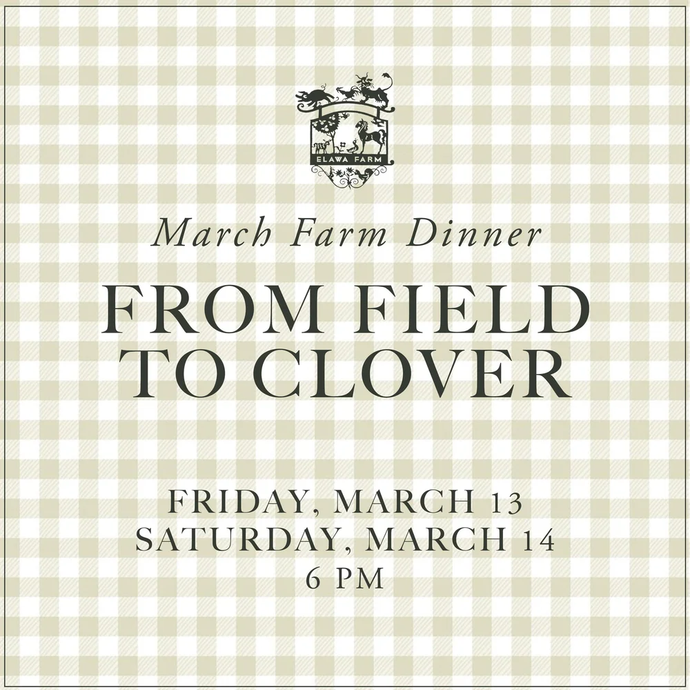 Elawa Farm Foundation - Farm Dinners — Elawa Farm Foundation