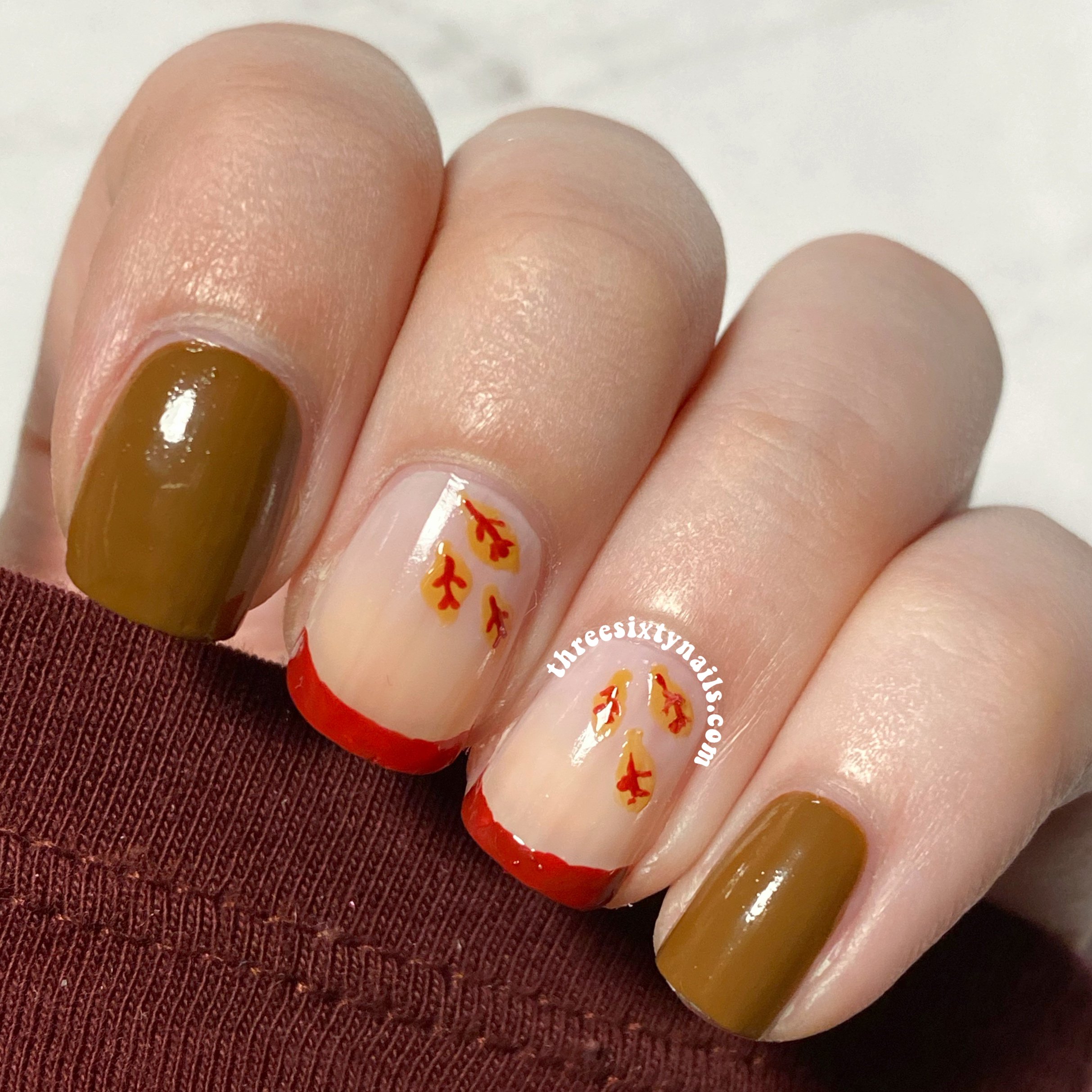 Fall Toenail Art Designs