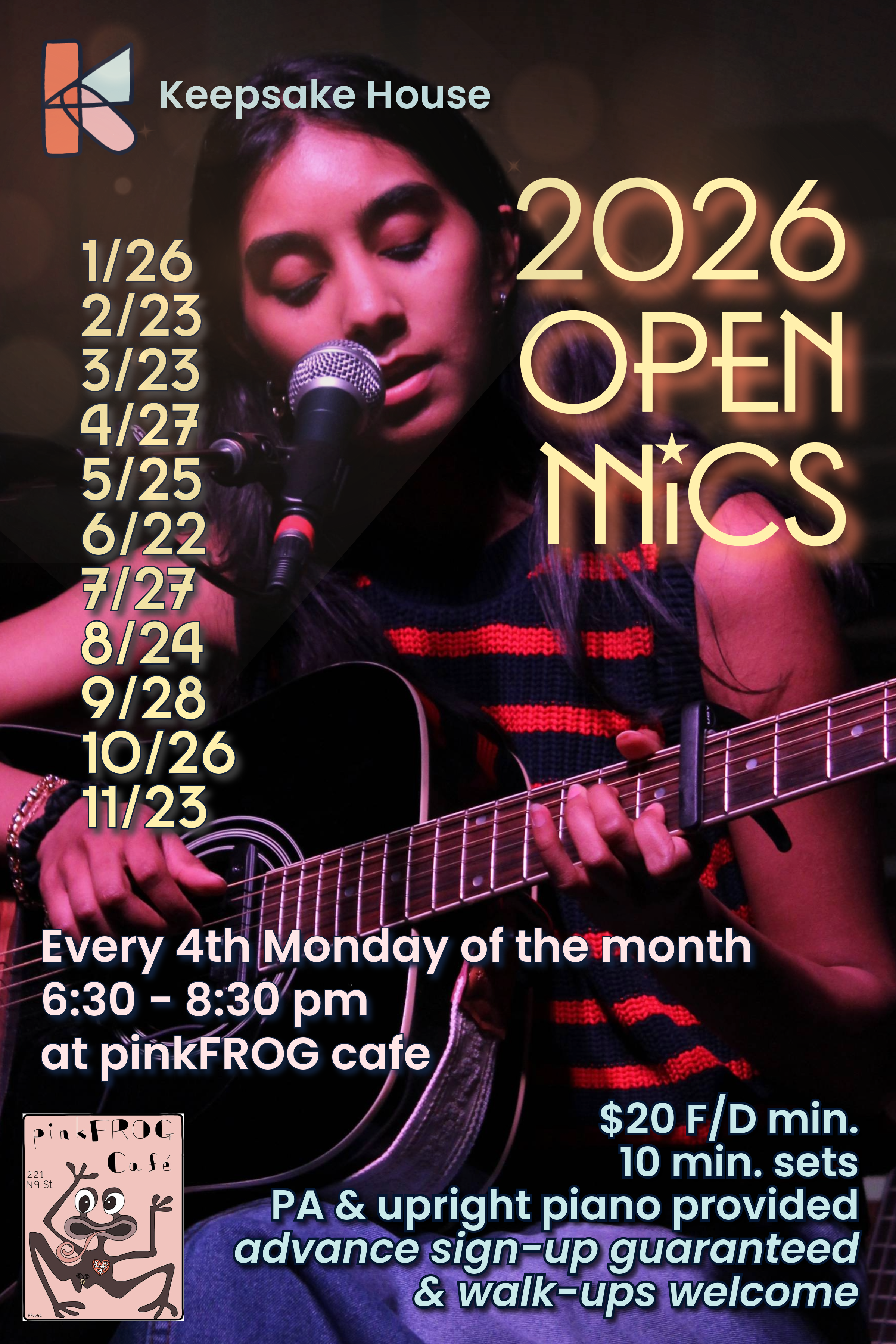 Open Mics: Brooklyn — Keepsake House
