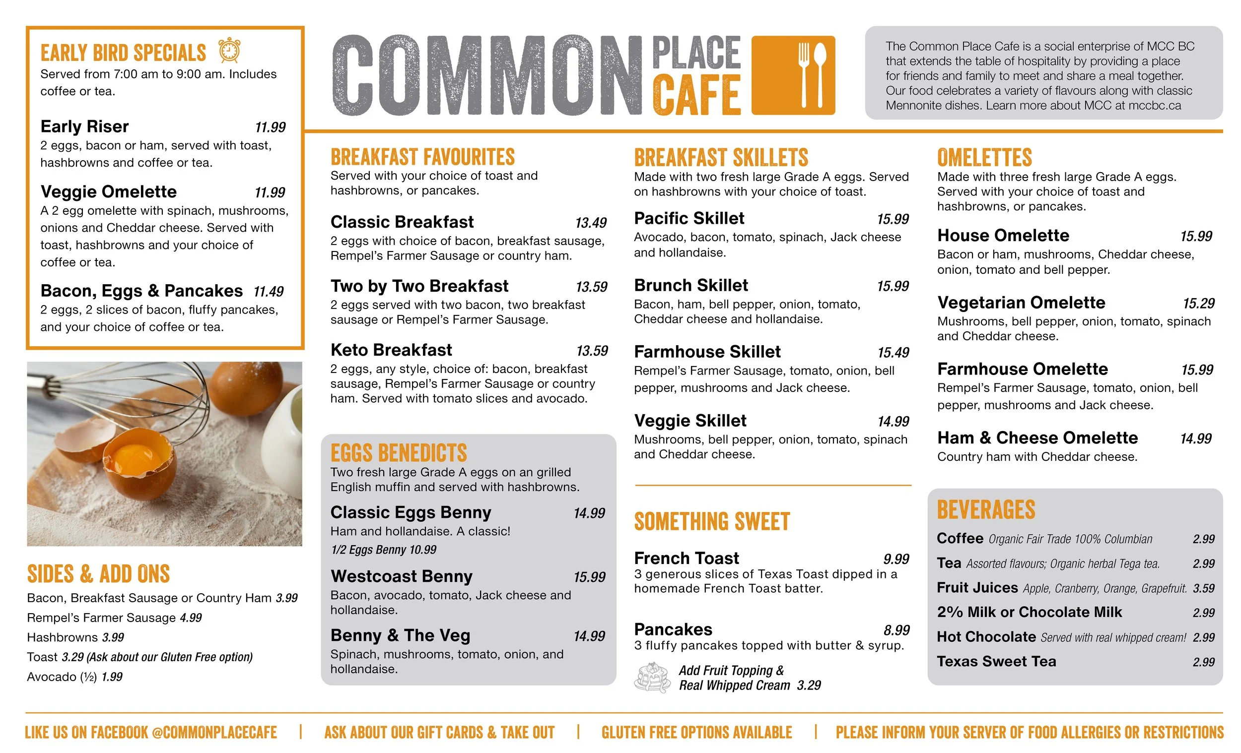Common Place Café — MCC Centre