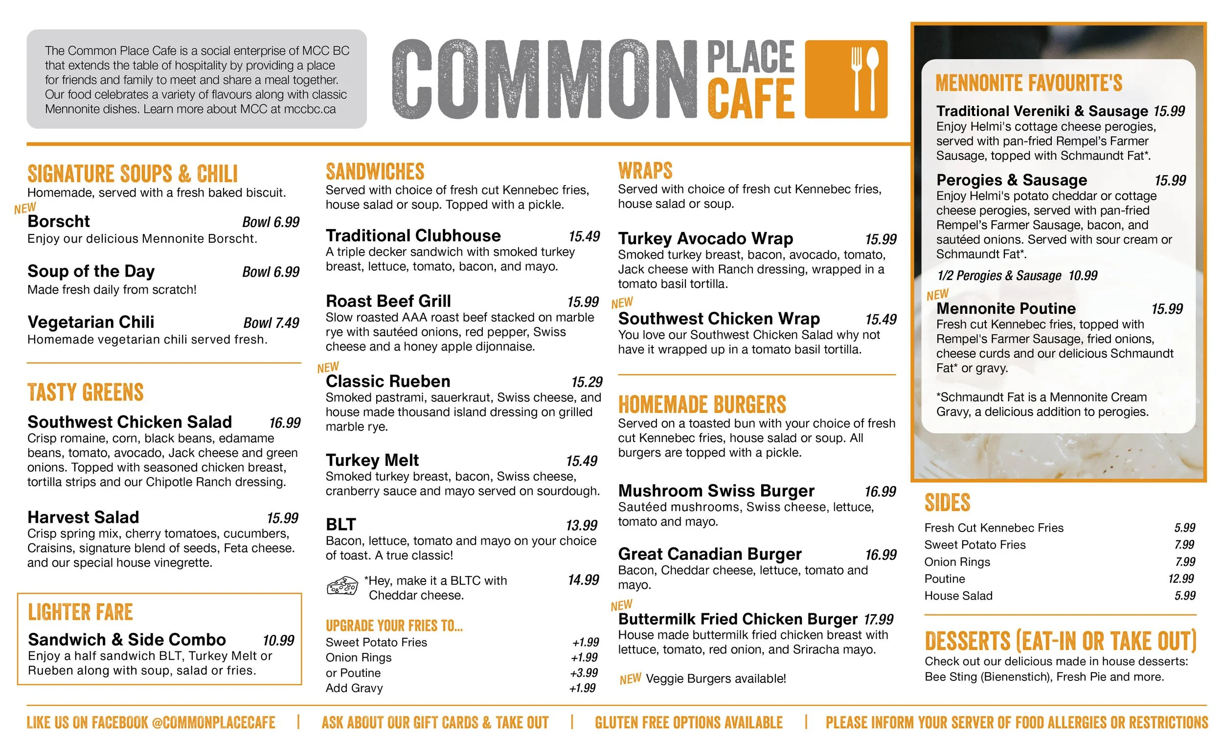Common Place Café — MCC Centre