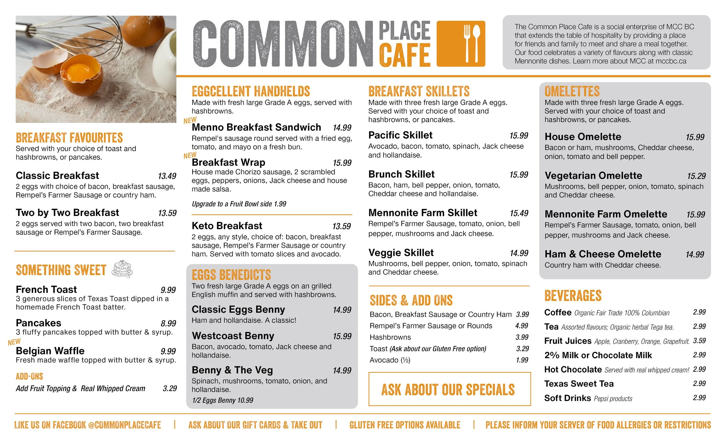 Common Place Café — MCC Centre