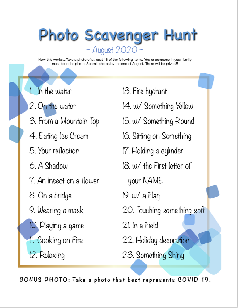 Picture Of Scavenger Hunt