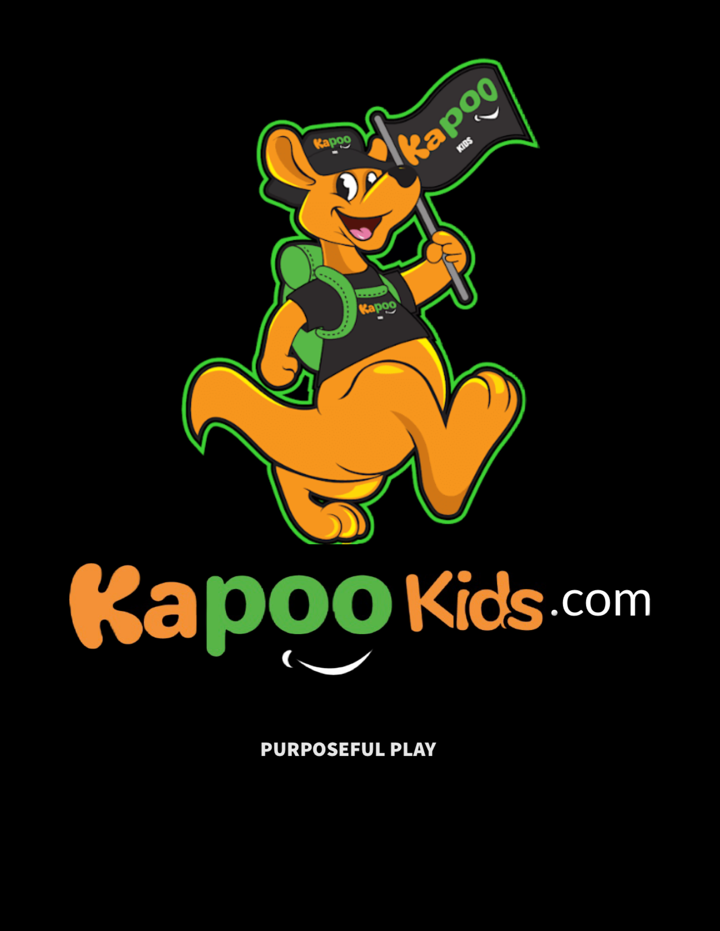Kapoo kangaroo mascot — kapookids.com